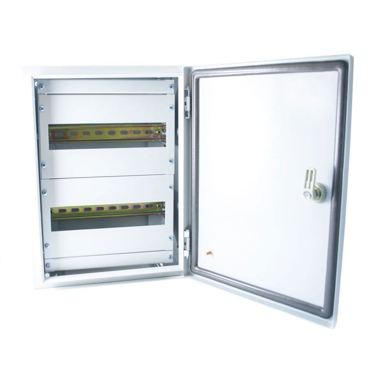 Sadales skapis metāla ar 48 (3x16) mod. vietām 500x400x200 mm IP66 ...