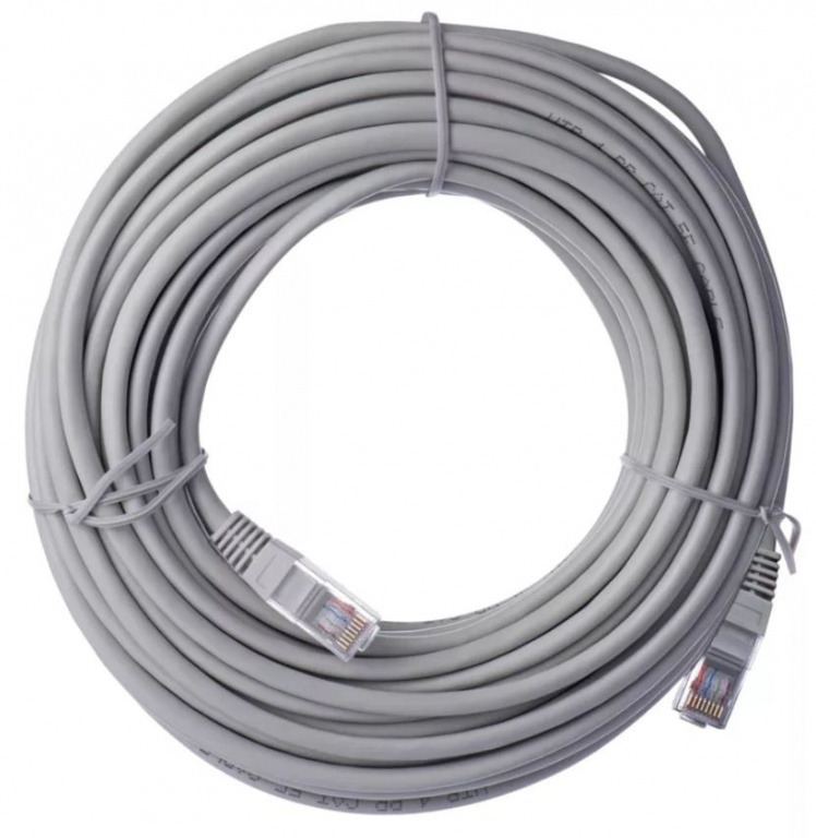 Tīkla savienojuma vads CAT5e 2xRJ45 15m (EMOS), Interneta kabeļi ...