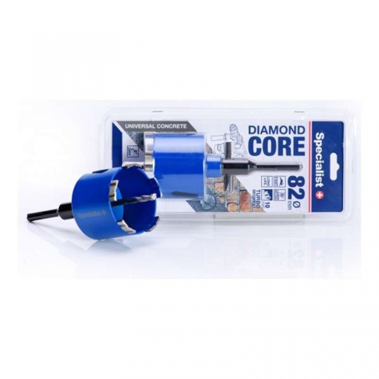Dimanta kroņurbis betonam D82mm ar SDS-PLUS adapteri (Specialist+ ...